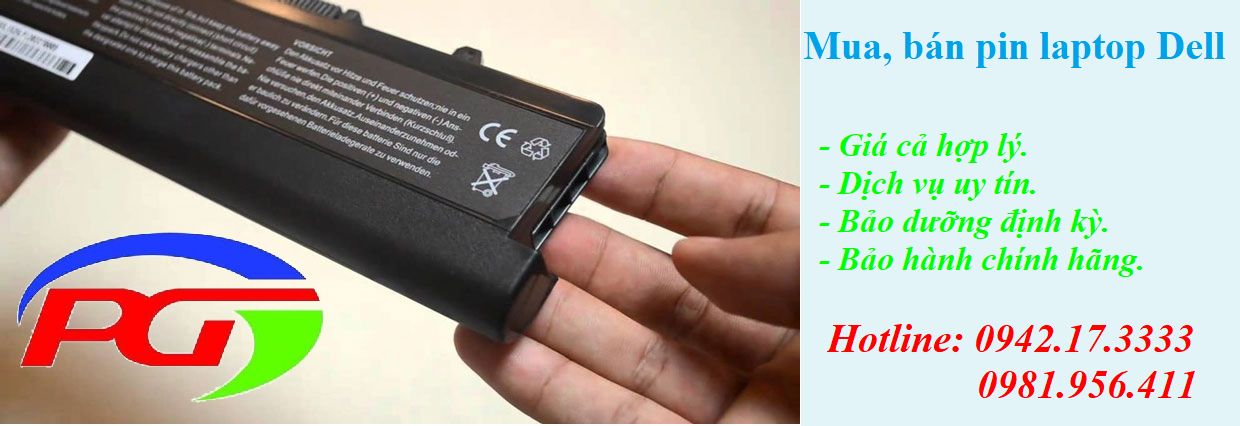 Pin 9 cell cho laptop dell - Phùng Gia nhà phân phối chính hãng