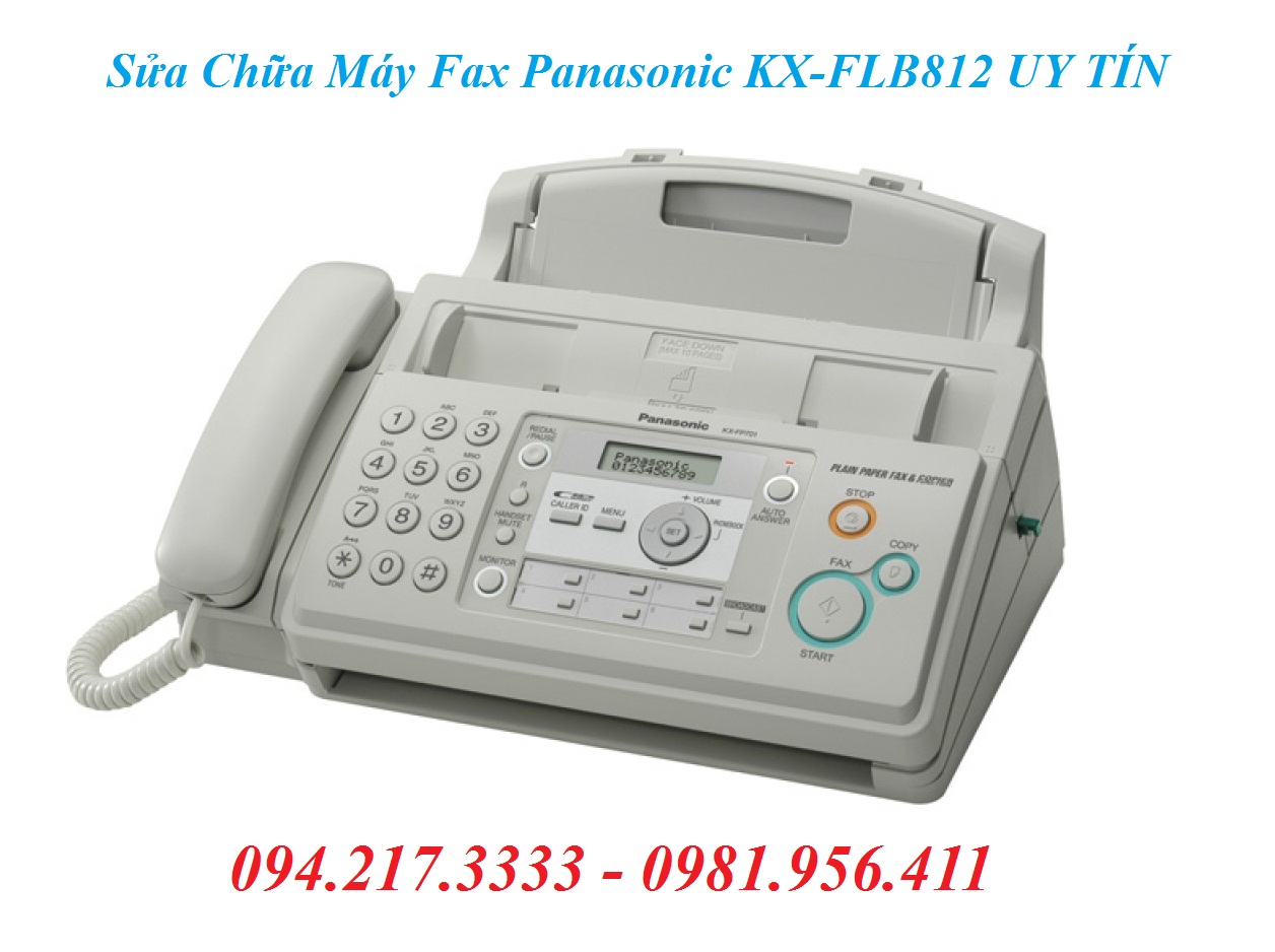 Địa Chỉ sửa bảo hành máy fax Panasonic KX-FLB812