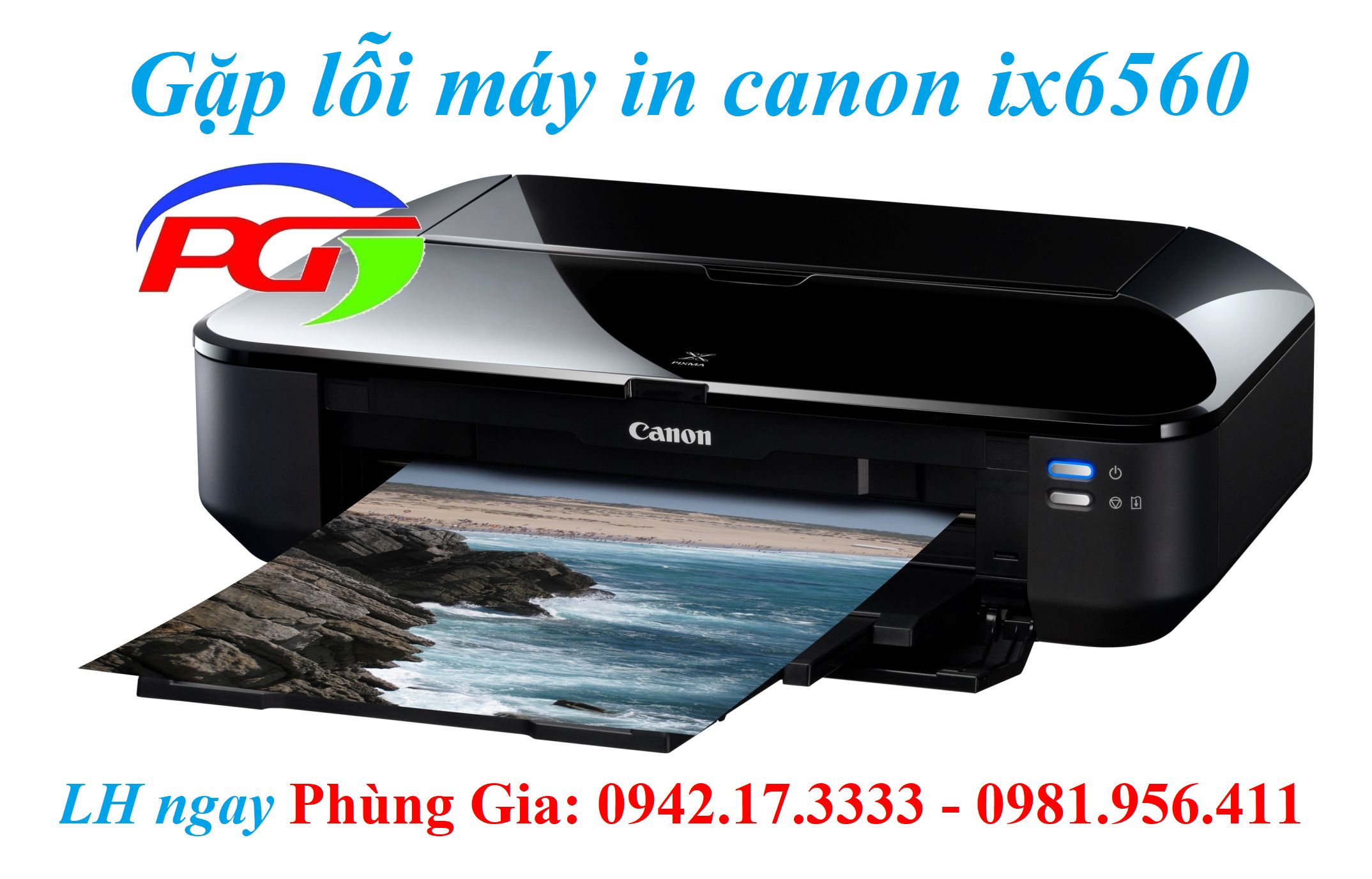 Tổng hợp những lỗi máy in canon ix6560 và cách khắc phục